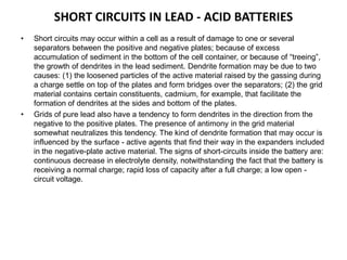 Lead acid battery III | PDF