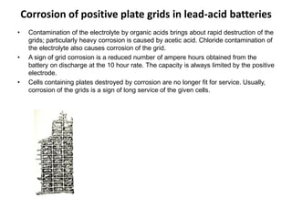 Lead acid battery III | PPT