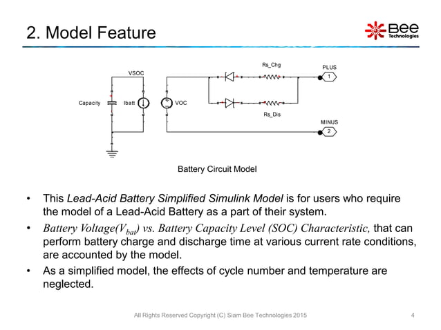 Lead-Acid Battery Simplified Simulink Model using MATLAB | PDF | Consumer Electronics ...