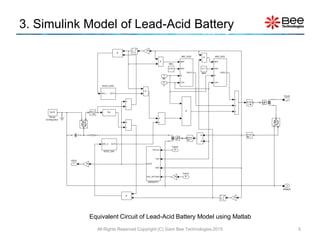 Lead-Acid Battery Simplified Simulink Model using MATLAB | PDF