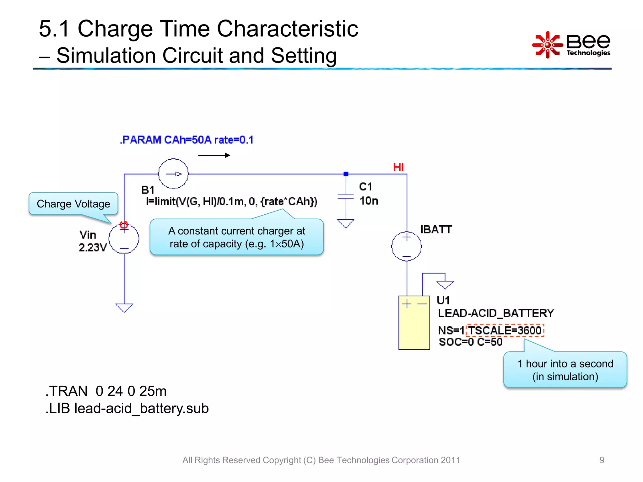 Simple Model of Lead-Acid Battery Model using LTspice | PDF