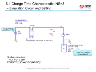 Simple Model of Lead-Acid Battery Model using PSpice | PDF