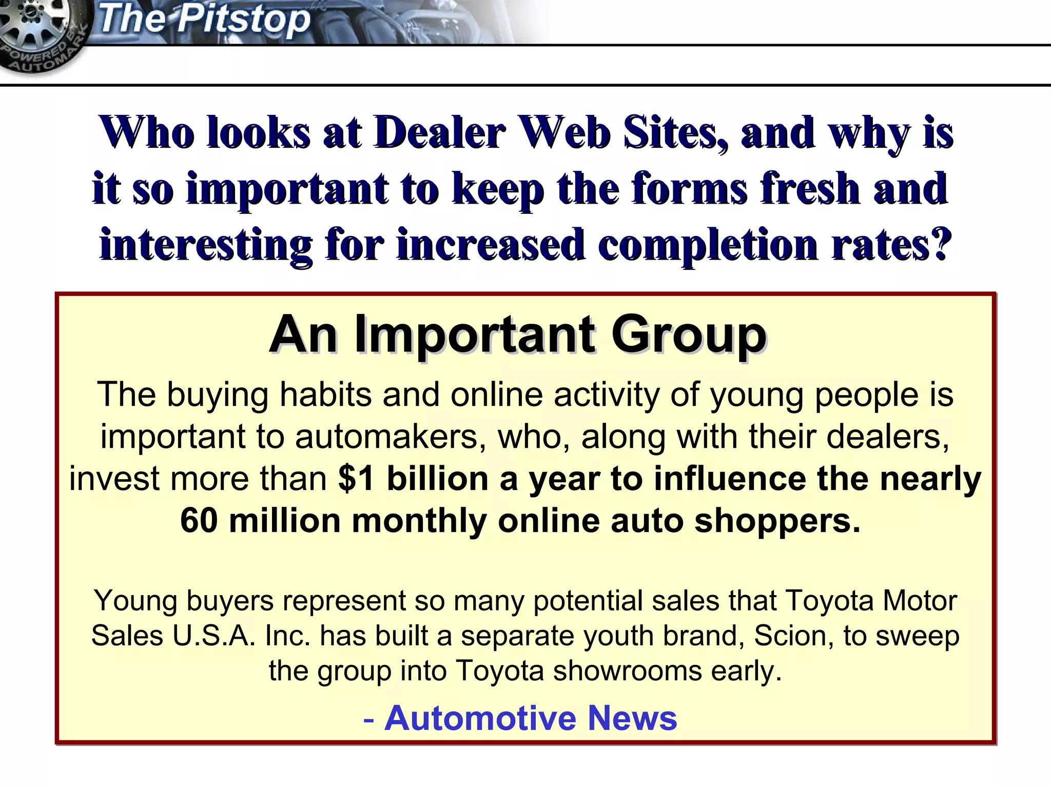 Car Dealer Website Lead Form Customization- Application Features and ...