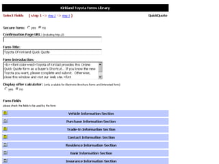 Car Dealer Website Lead Form Customization- Application Features and ...