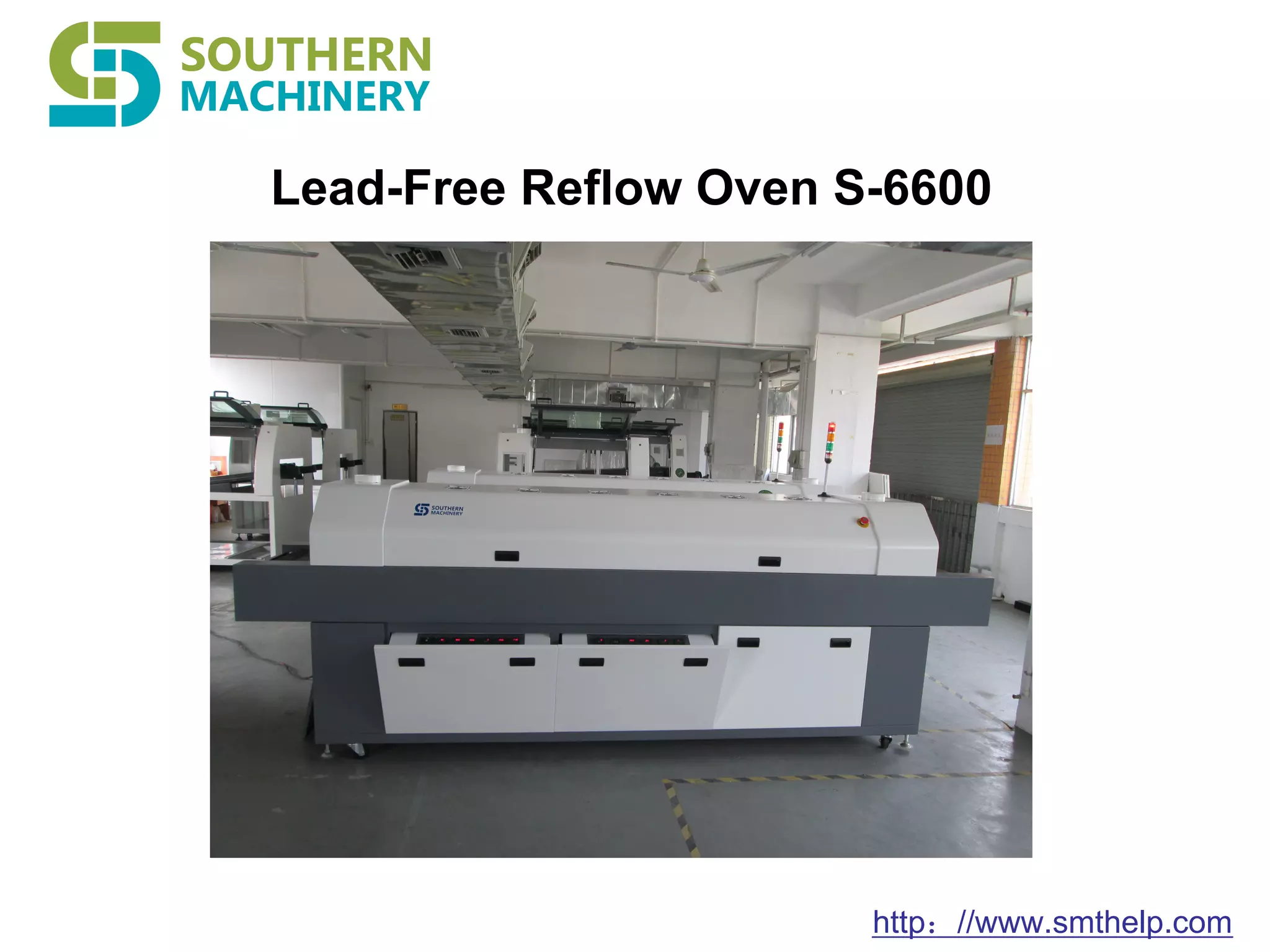 Lead free reflow oven s-6600 | PDF