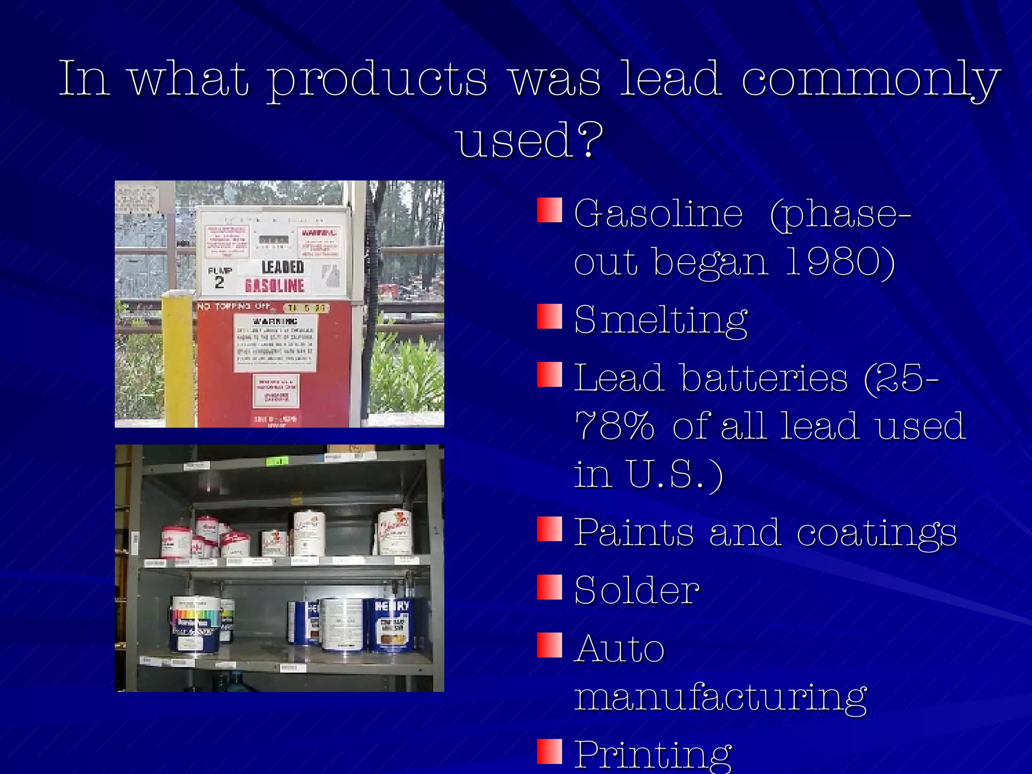 Lead Health Hazard Awareness | PPT