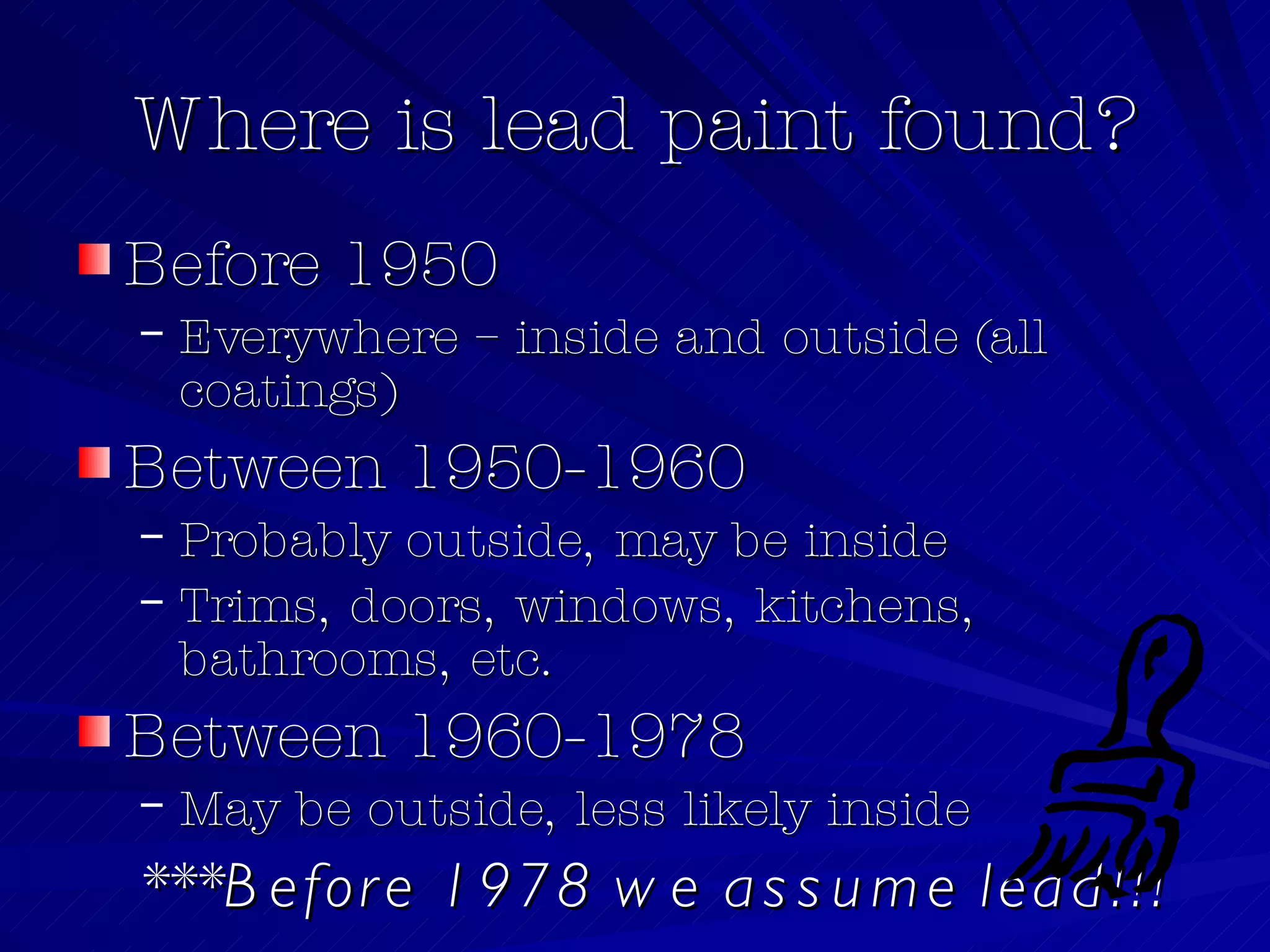 Lead Health Hazard Awareness | PPT