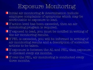 Lead Health Hazard Awareness | PPT