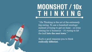 10x Thinking - Leadership Development Session | PDF