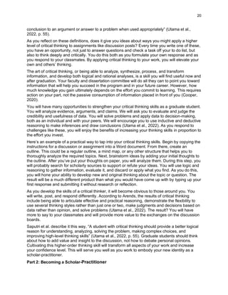 LEAD6001 - Introduction to Advanced Stud | PDF | Postgraduate Education ...