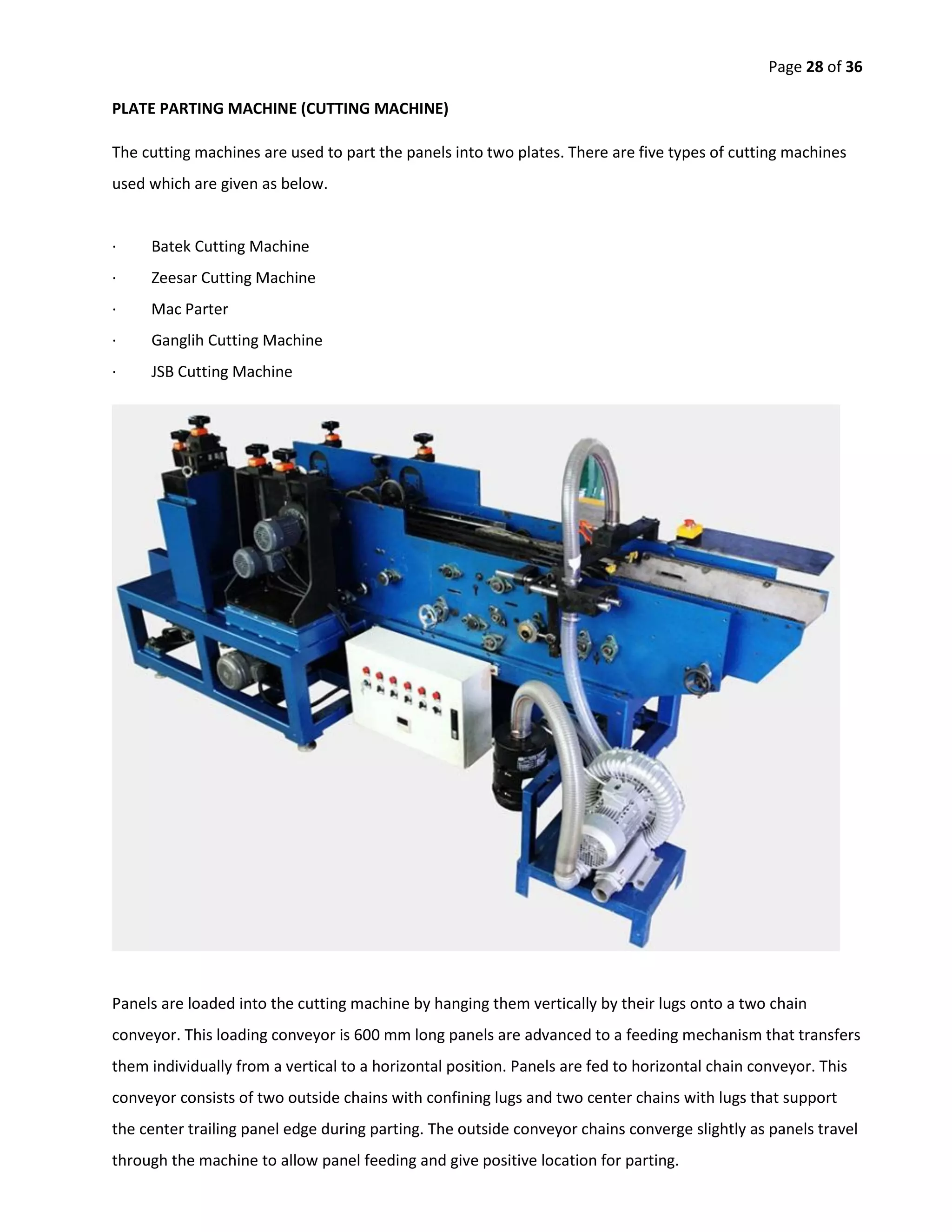Lead acid battery manufacturing process | PDF