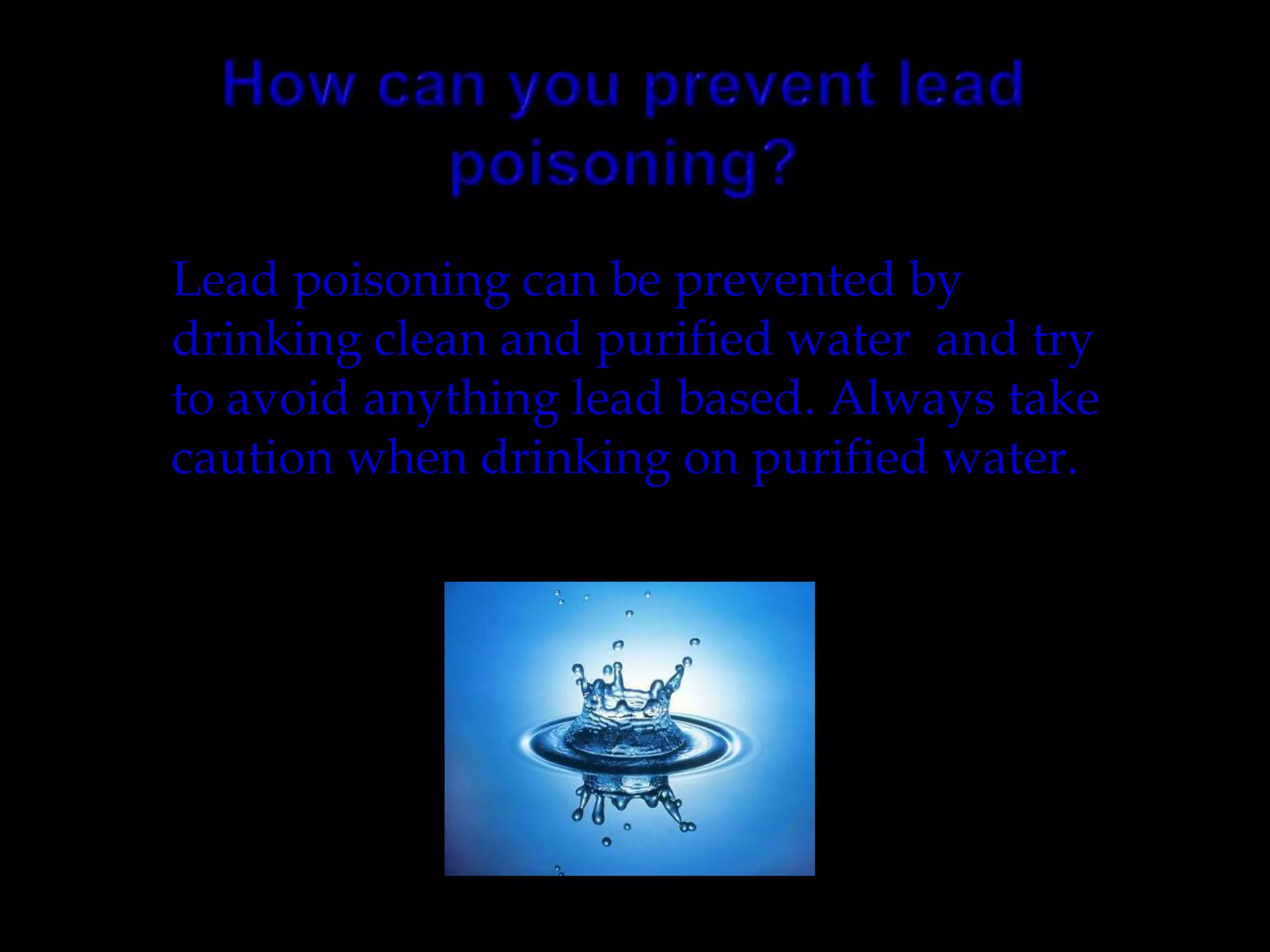 Lead arsenic poisoning | PPTX