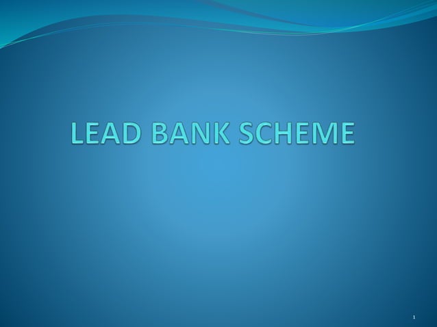 Leadbankscheme 150611143928-lva1-app6892 | PDF | Business Banking ...