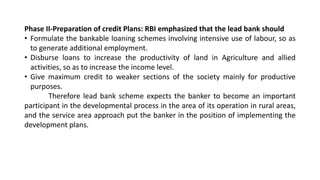 Lead bank scheme | PPTX