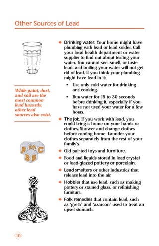 City of Salina Booklet - Lead Based Paint | PDF | Brain and Nervous ...
