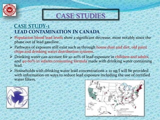 Lead contamination and its remediation | PPTX