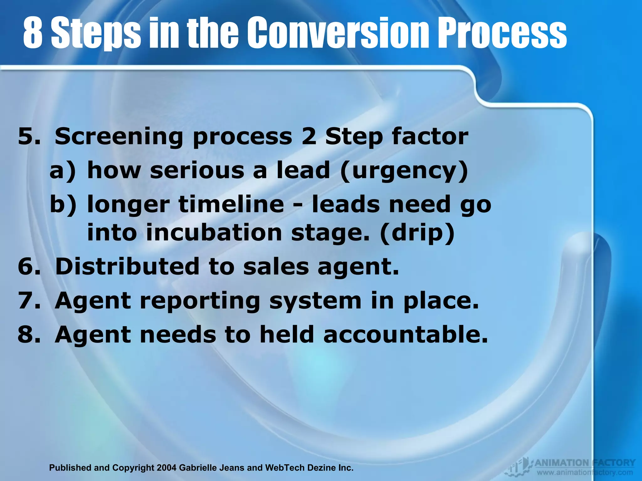 Lead Conversion | PPT