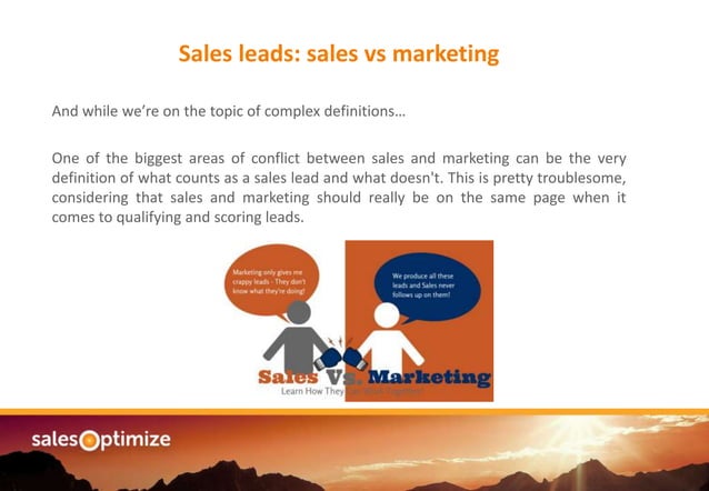 Lead Definition: Knowing your Perfect Customer Profile | PPT