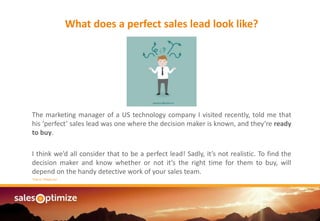 Lead Definition: Knowing your Perfect Customer Profile | PPTX