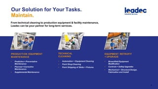 Leadec capabilities gen | PPT