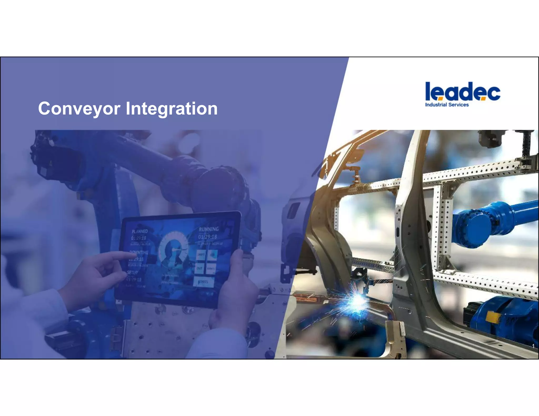 Leadec conveyor integration 2019 | PPT
