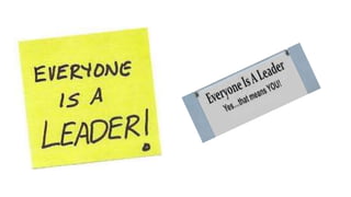Everyone is a Leader | PPTX