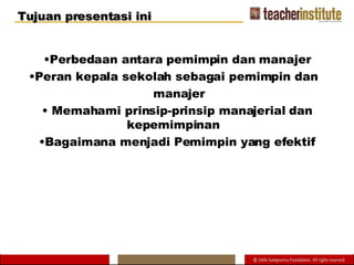 Leader Vs Manager | PPT