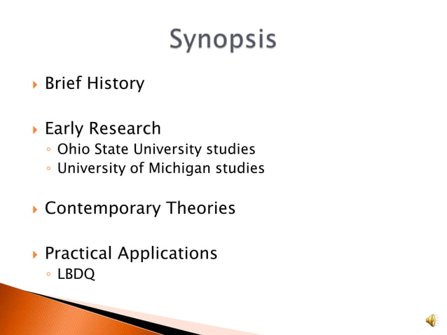 Leader Behaviors Ppt | PPTX | Science