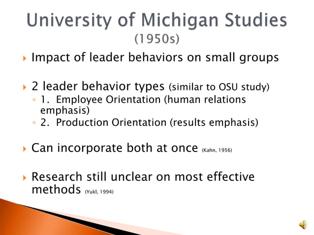 Leader Behaviors Ppt | PPTX | Science