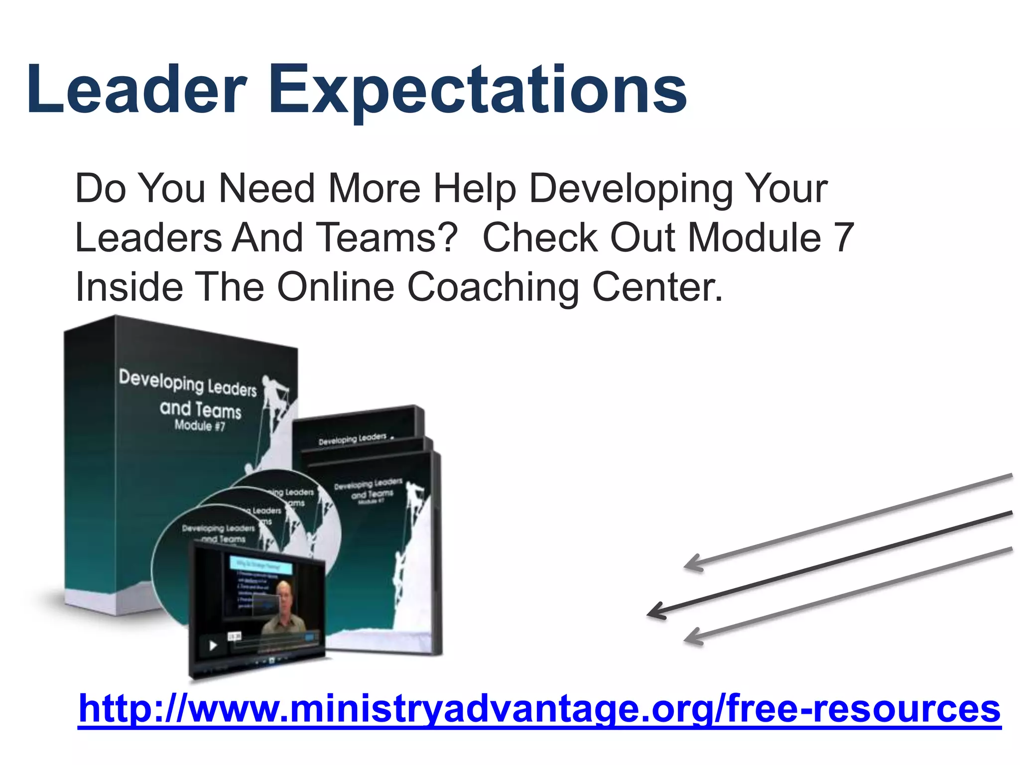 Leader Expectations | PPTX