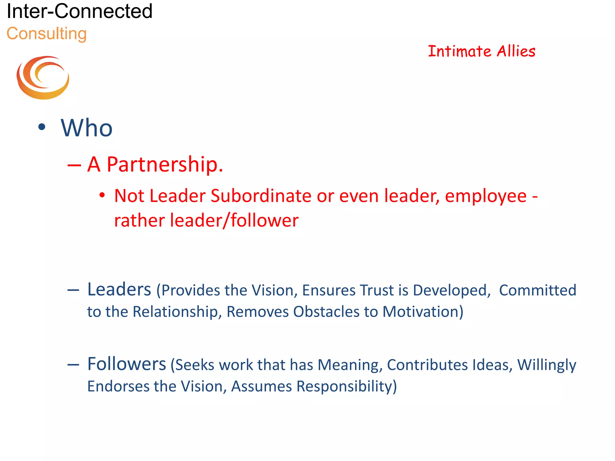 Leader Follower Alignment | PPTX