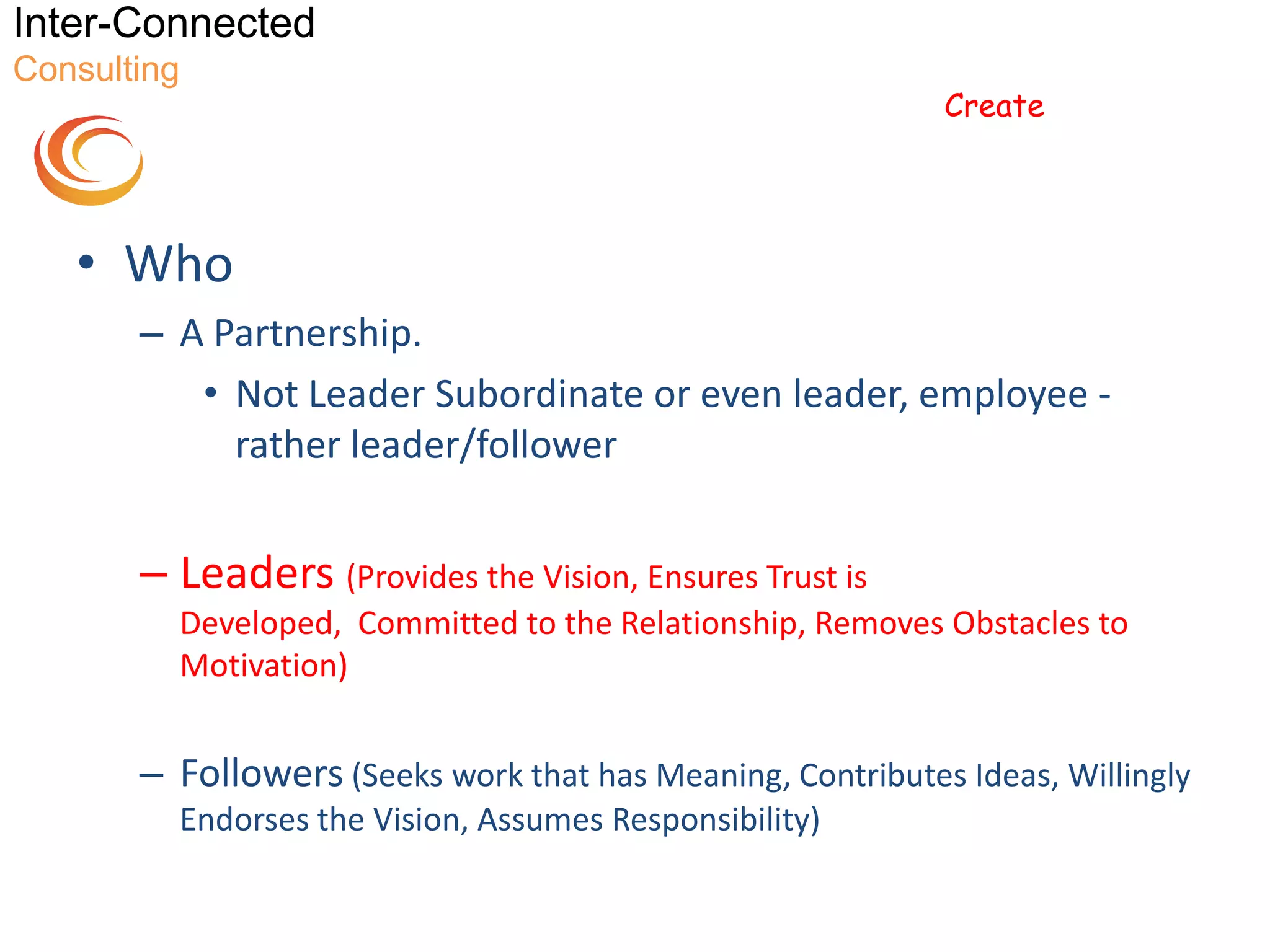 Leader Follower Alignment | PPTX