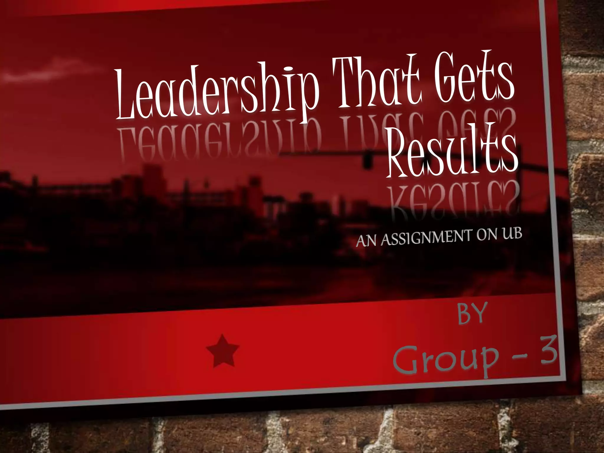 Leadership That Gets Results | PPTX
