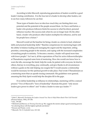 2016 AMF Read - Leader loop - from Followers to Mentors | PDF