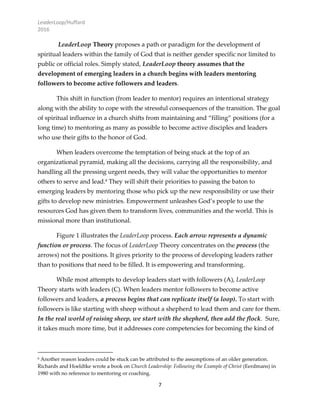 2016 AMF Read - Leader loop - from Followers to Mentors | PDF