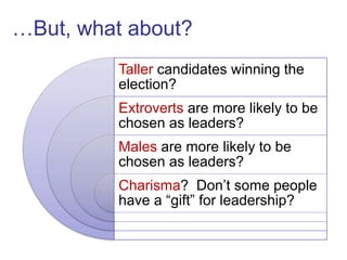 Myths & Truths About Leadership & Your Leadership Development | PPTX