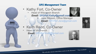 SRS and YOU | PPT | Business | Business and Finance