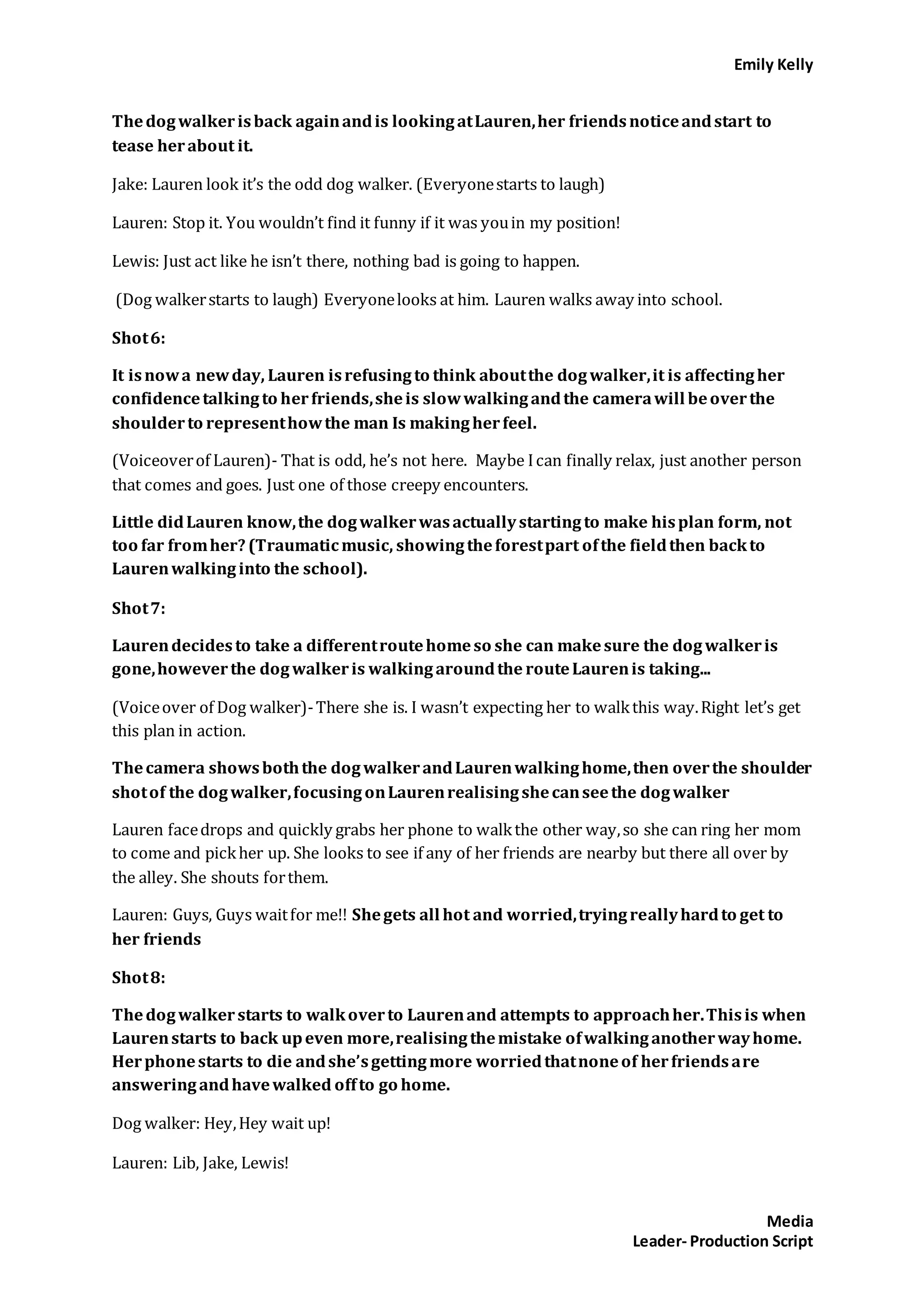Leader production script | DOCX