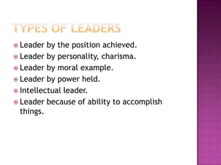 Leaders | PPTX