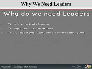 Leaders why we need leader | PDF