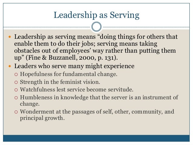 Leaders And Leadership (chapter 12)