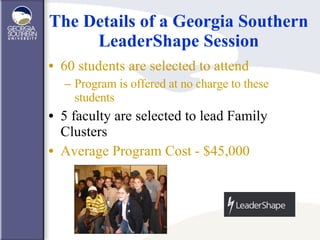 LeaderShape At Southern | PPT