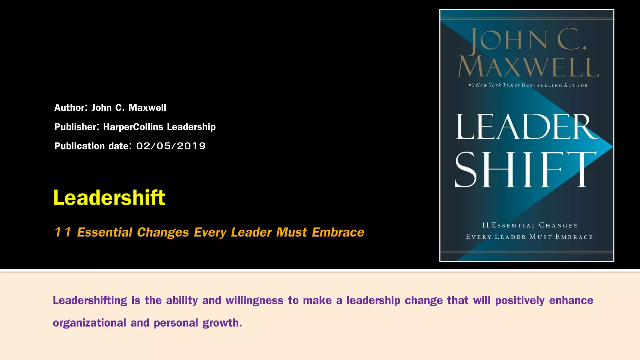 ผู้นำที่ปรับตัวได้ดี Leadershift | PDF