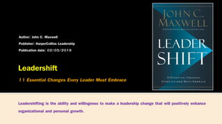 ผู้นำที่ปรับตัวได้ดี Leadershift | PDF