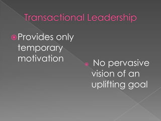 Leadership in the Work Force | PPTX | Business and Finance