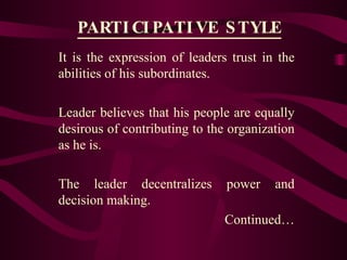 Leadership | PPT