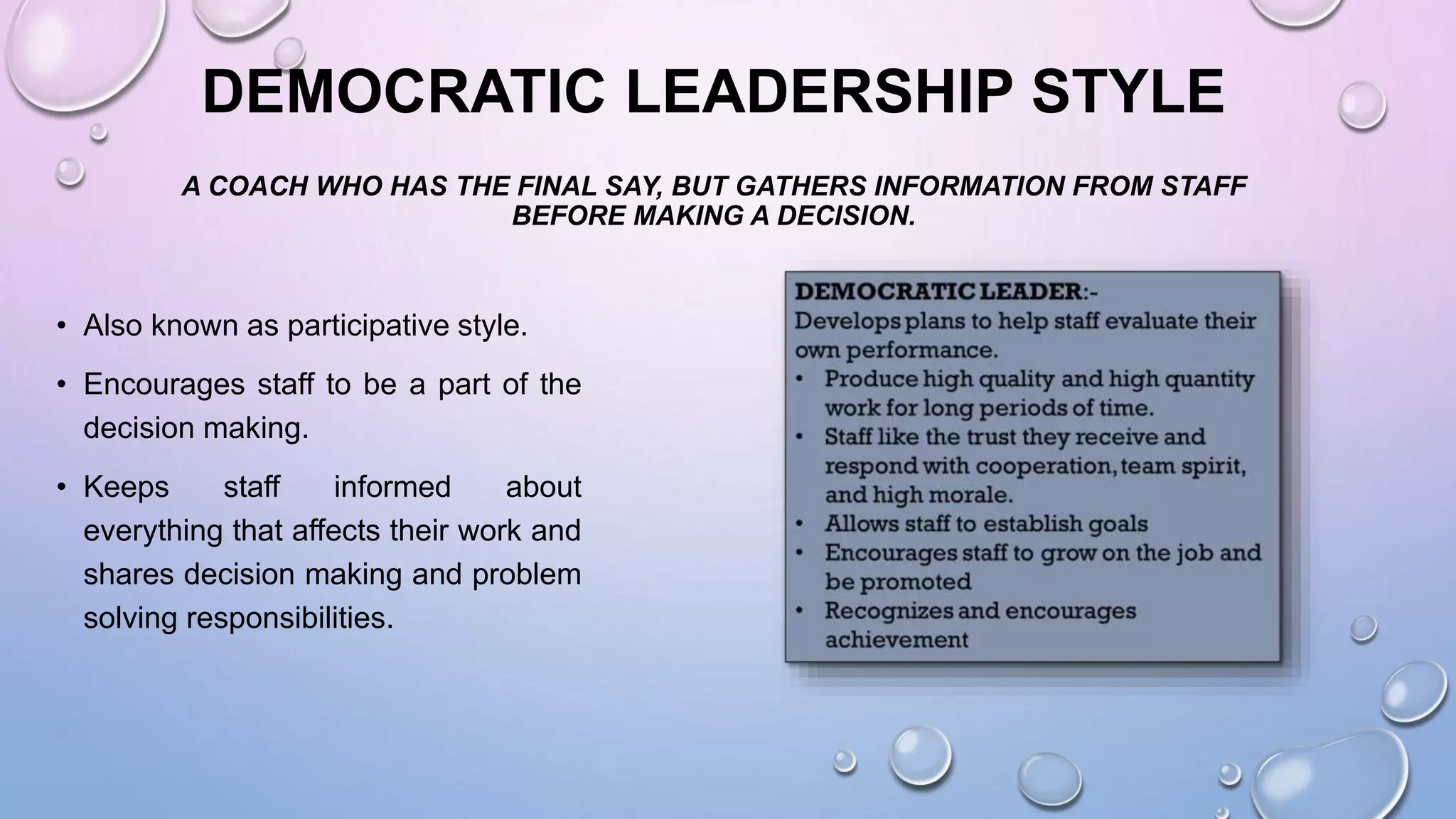 Leadership theories | PPTX