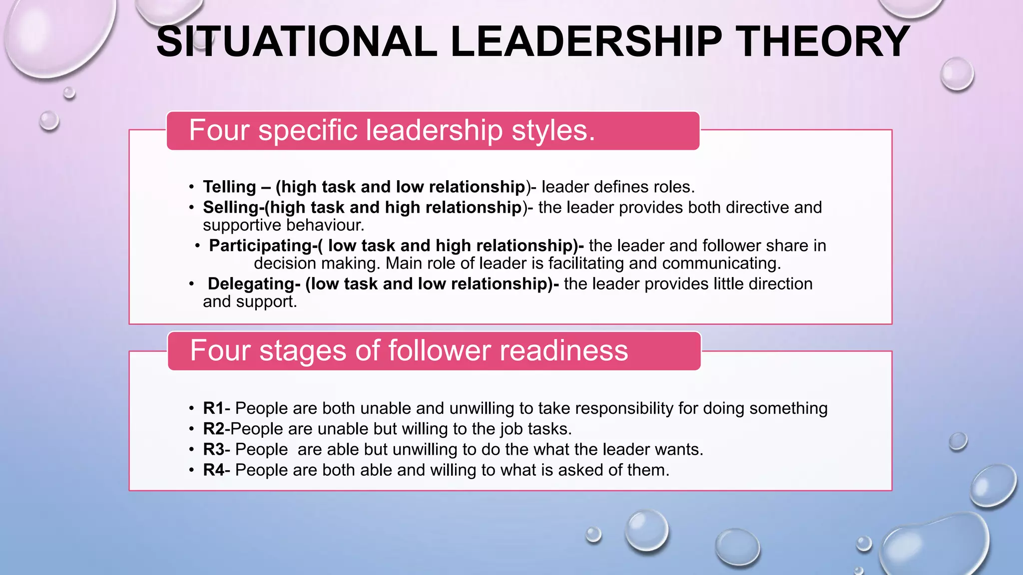 Leadership theories | PPTX