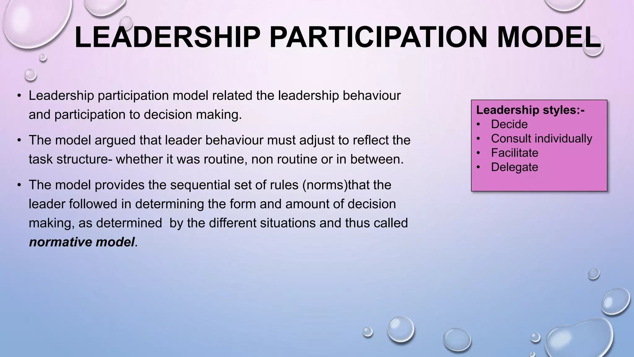 Leadership theories | PPTX