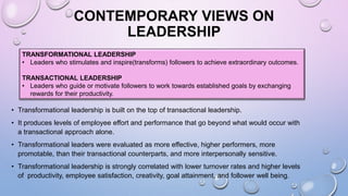 Leadership theories | PPTX